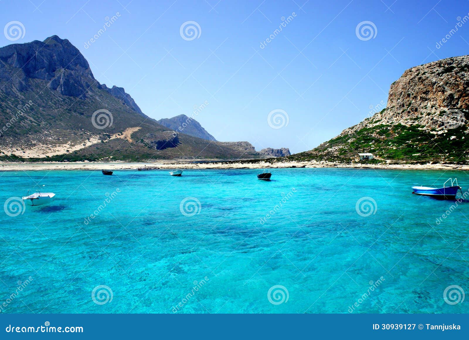Beautiful Turquoise Sea and Nature Stock Image - Image of lagoon ...