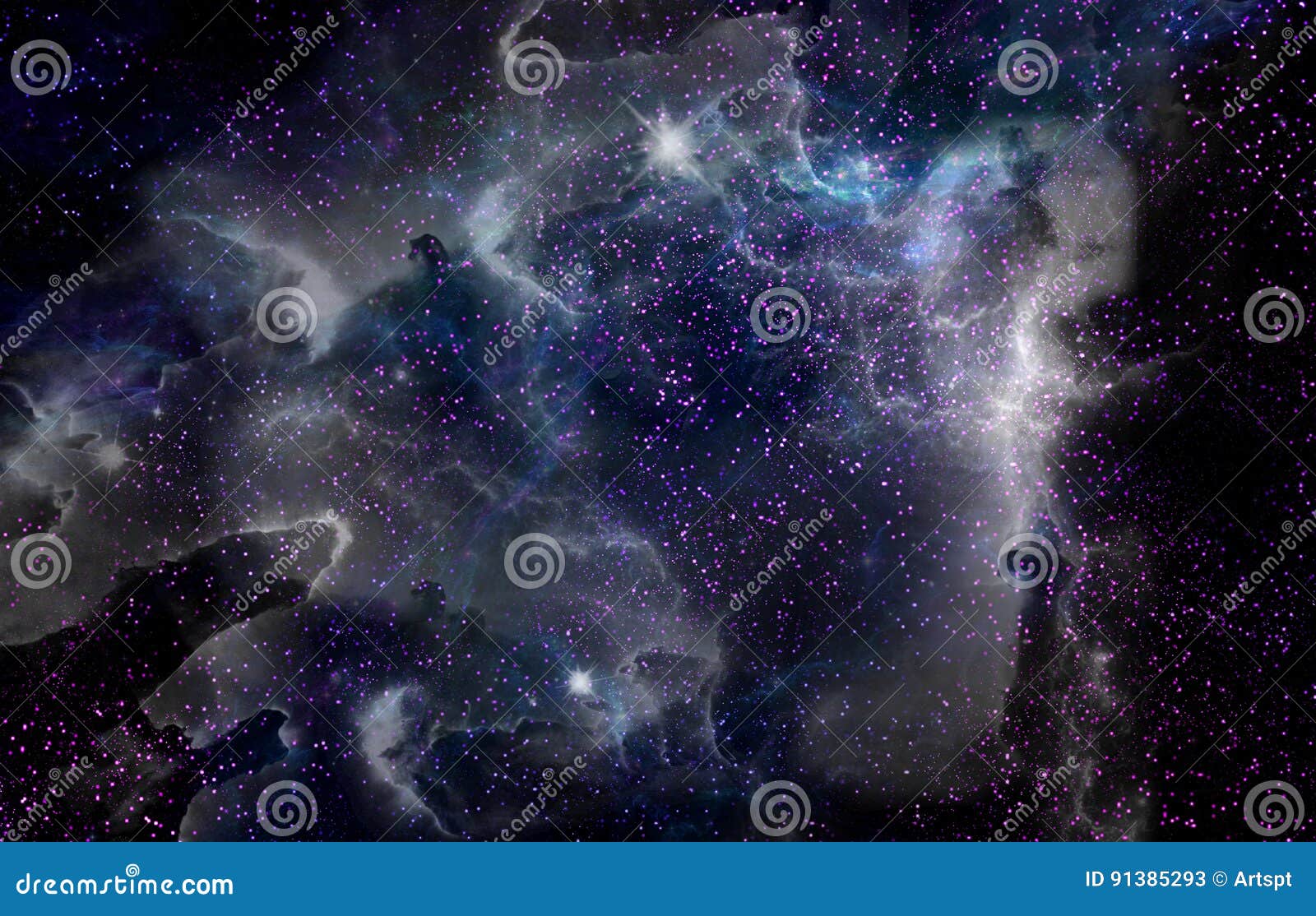 The Beautiful Universe stock image. Image of colour, fantasy - 91385293