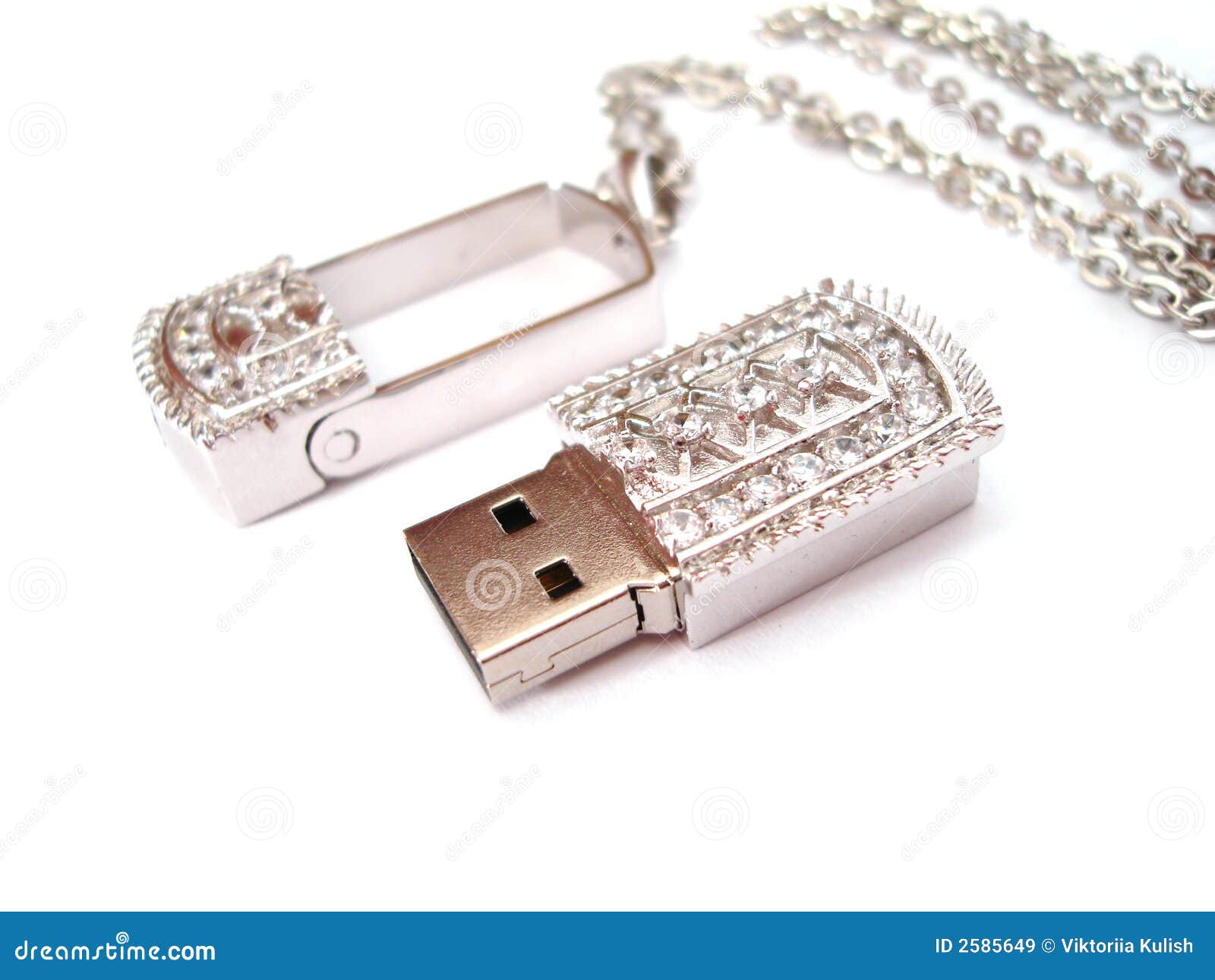 Beautiful USB Flash on White Stock Image - Image of charger, device ...