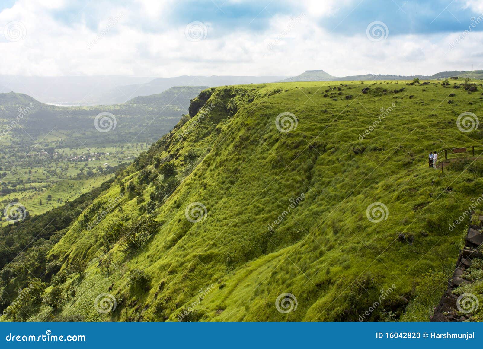 Beautiful valley view stock photo. Image of rock, meadow - 16042820