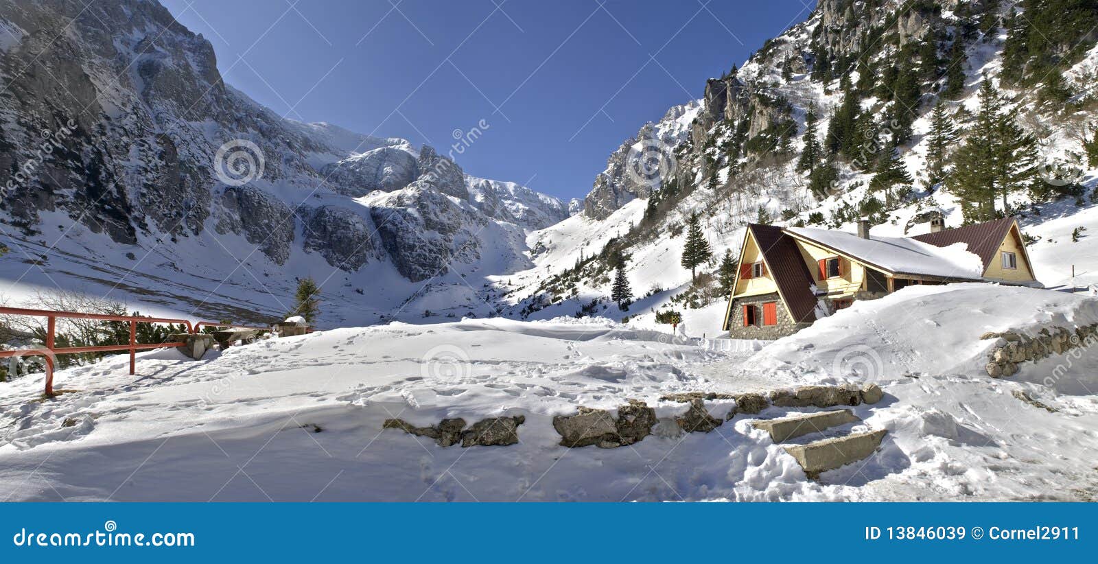 Beautiful Valley View (from Bottom) Part Two Stock Image - Image of ...