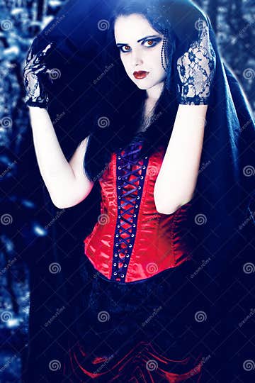 Beautiful vampire stock image. Image of creature, luxurious - 15038473