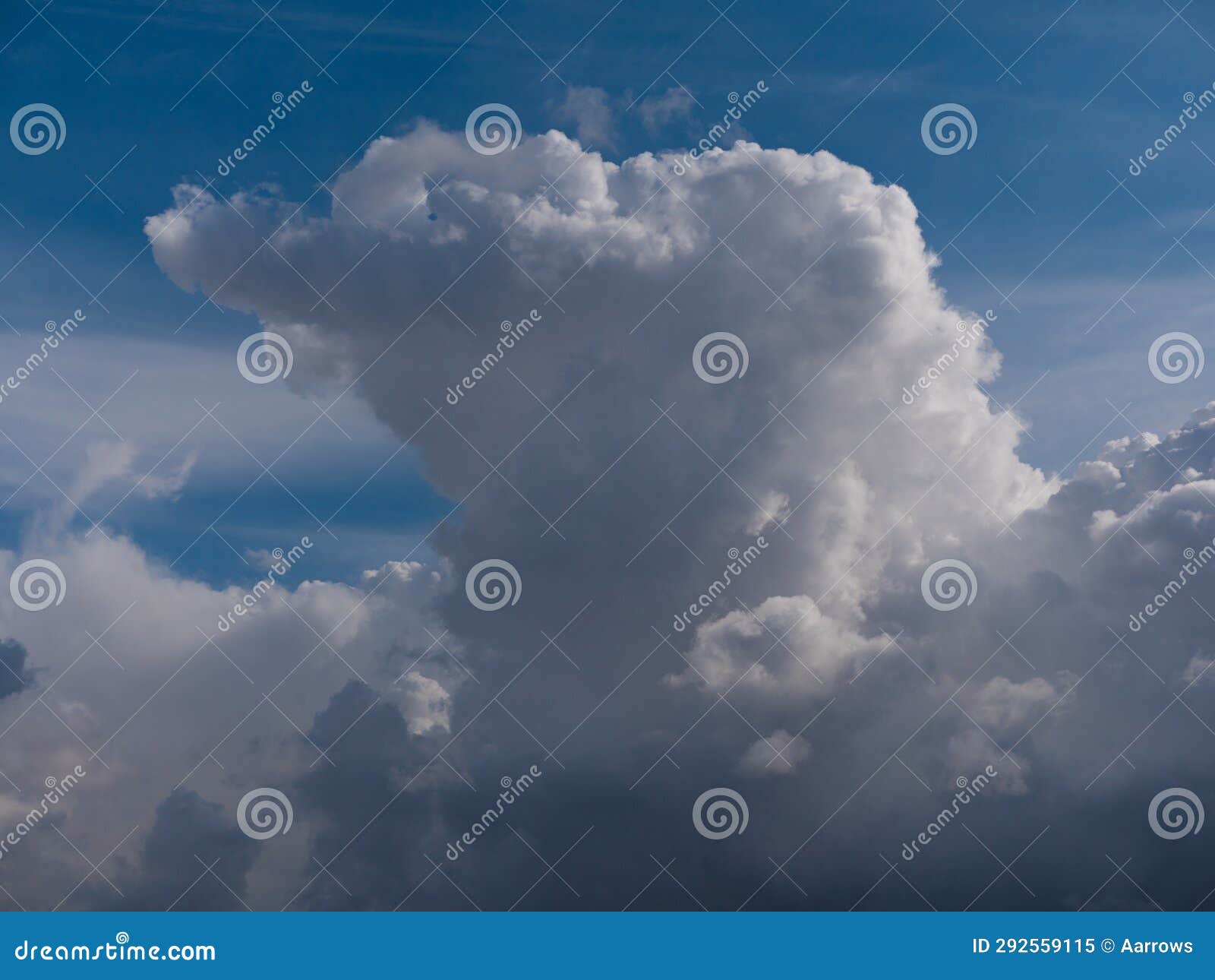 Beautiful Various Forms Clouds in the High Sky Stock Image - Image of ...