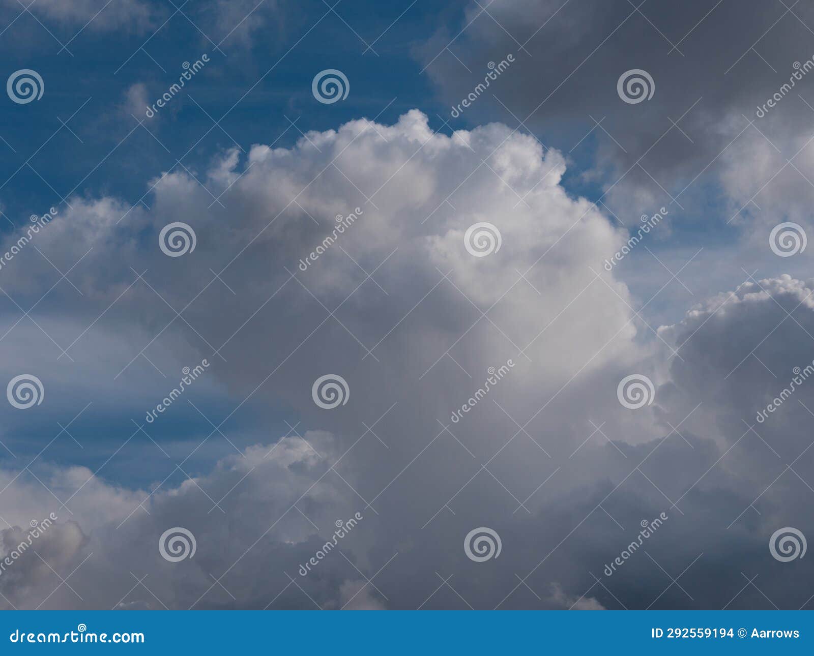 Beautiful Various Forms Clouds in the High Sky Stock Photo - Image of ...