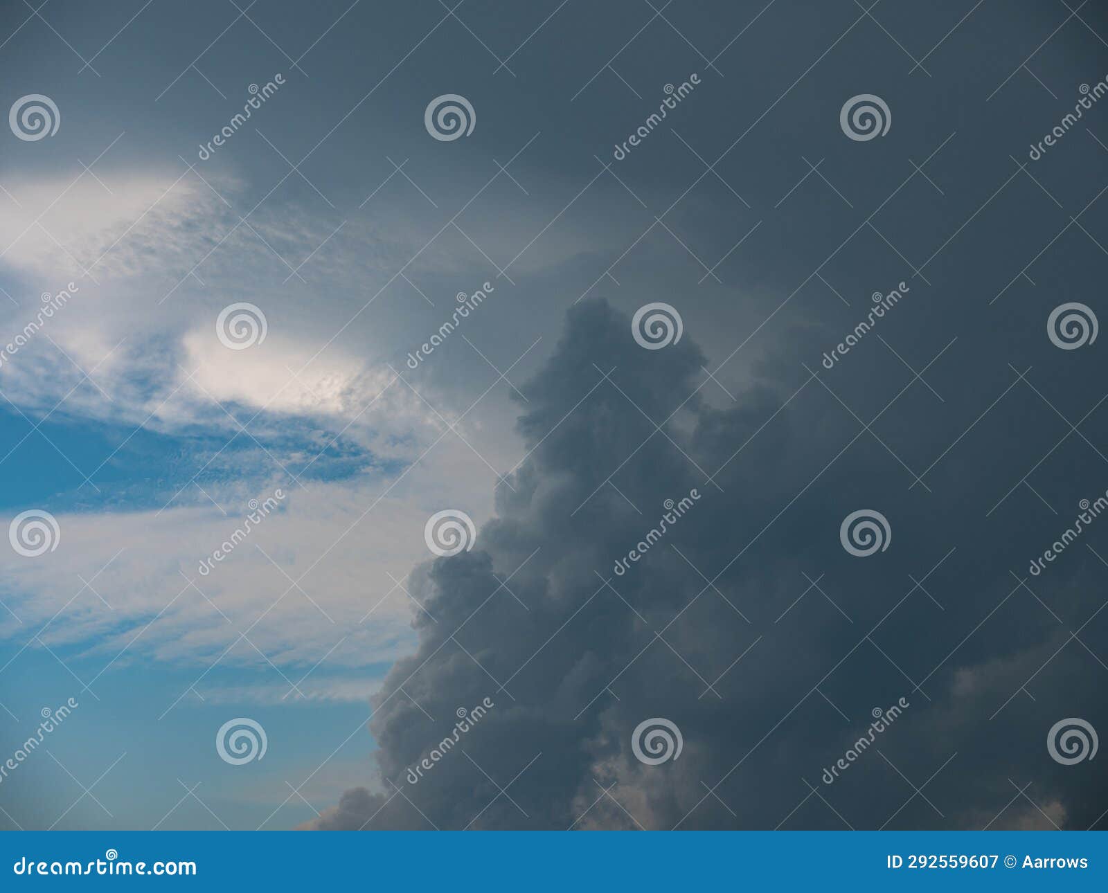 Beautiful Various Forms Clouds in the High Sky Stock Image - Image of ...