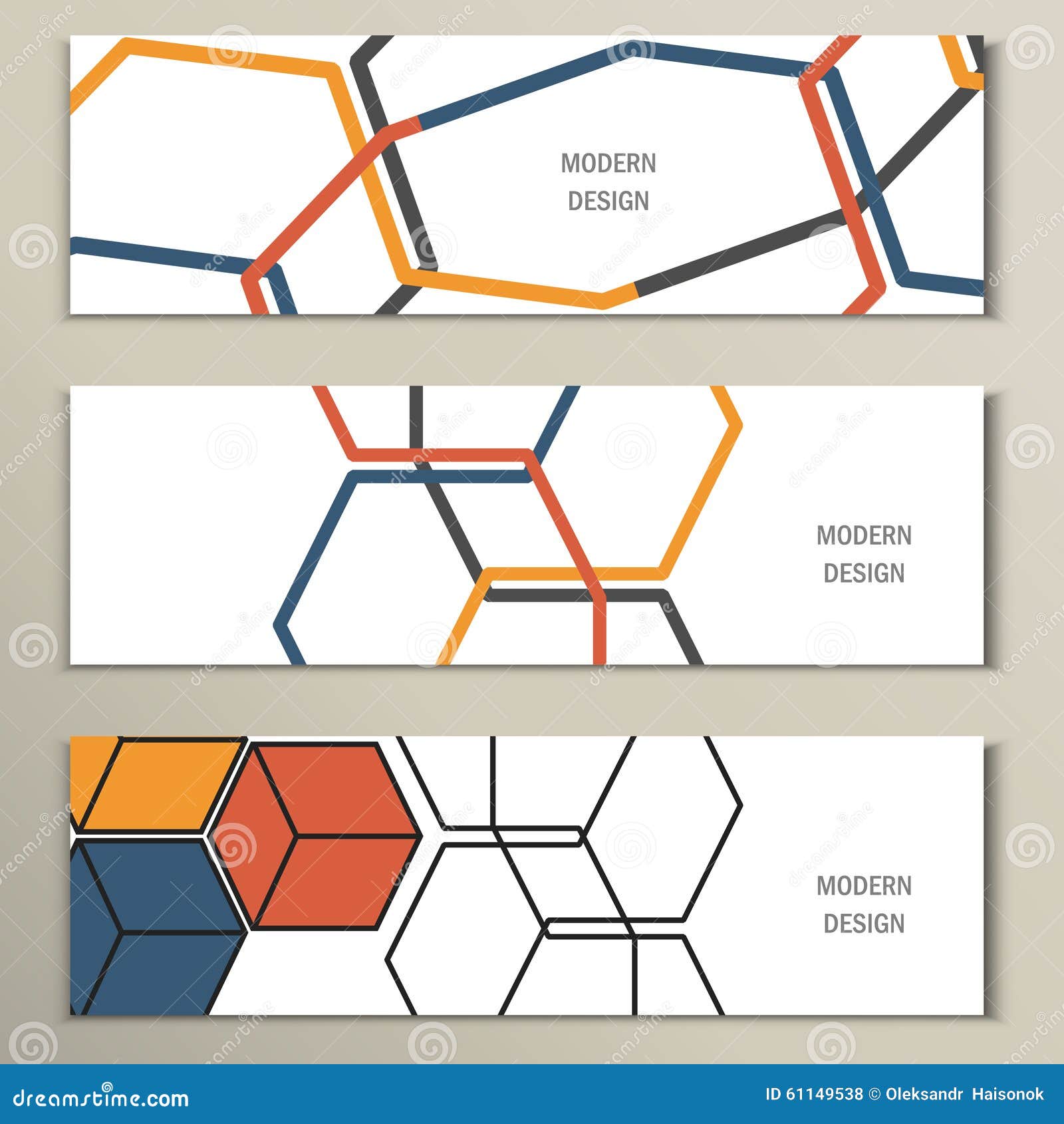 Beautiful Vector Pattern of the Hexagonal Net Stock Vector ...