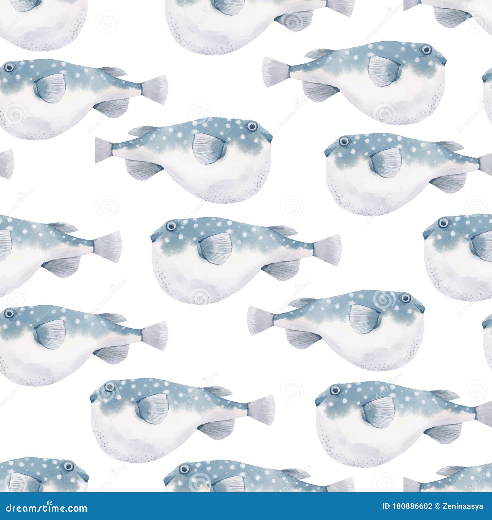 Globe Fish Icon Vector Isolated On White Background, Logo Concept Of ...