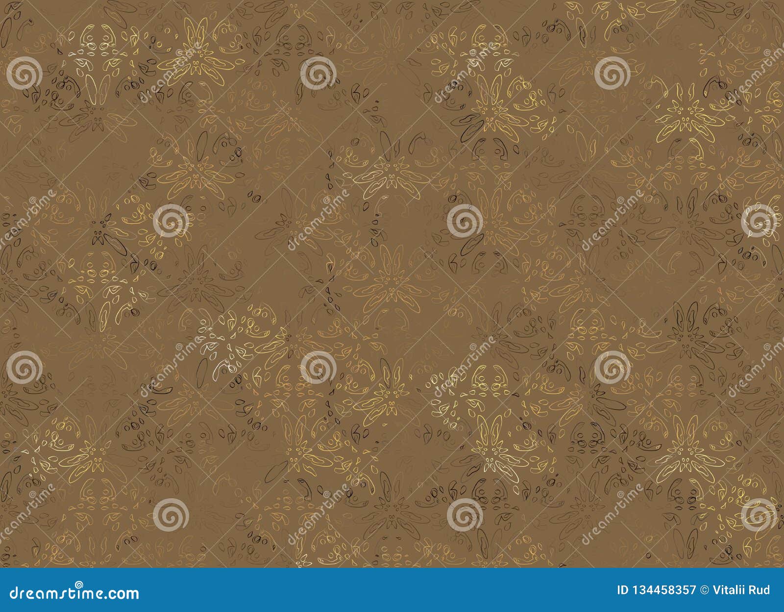 Brown Abstract Background for Exquisite Wallpapers Stock Illustration ...