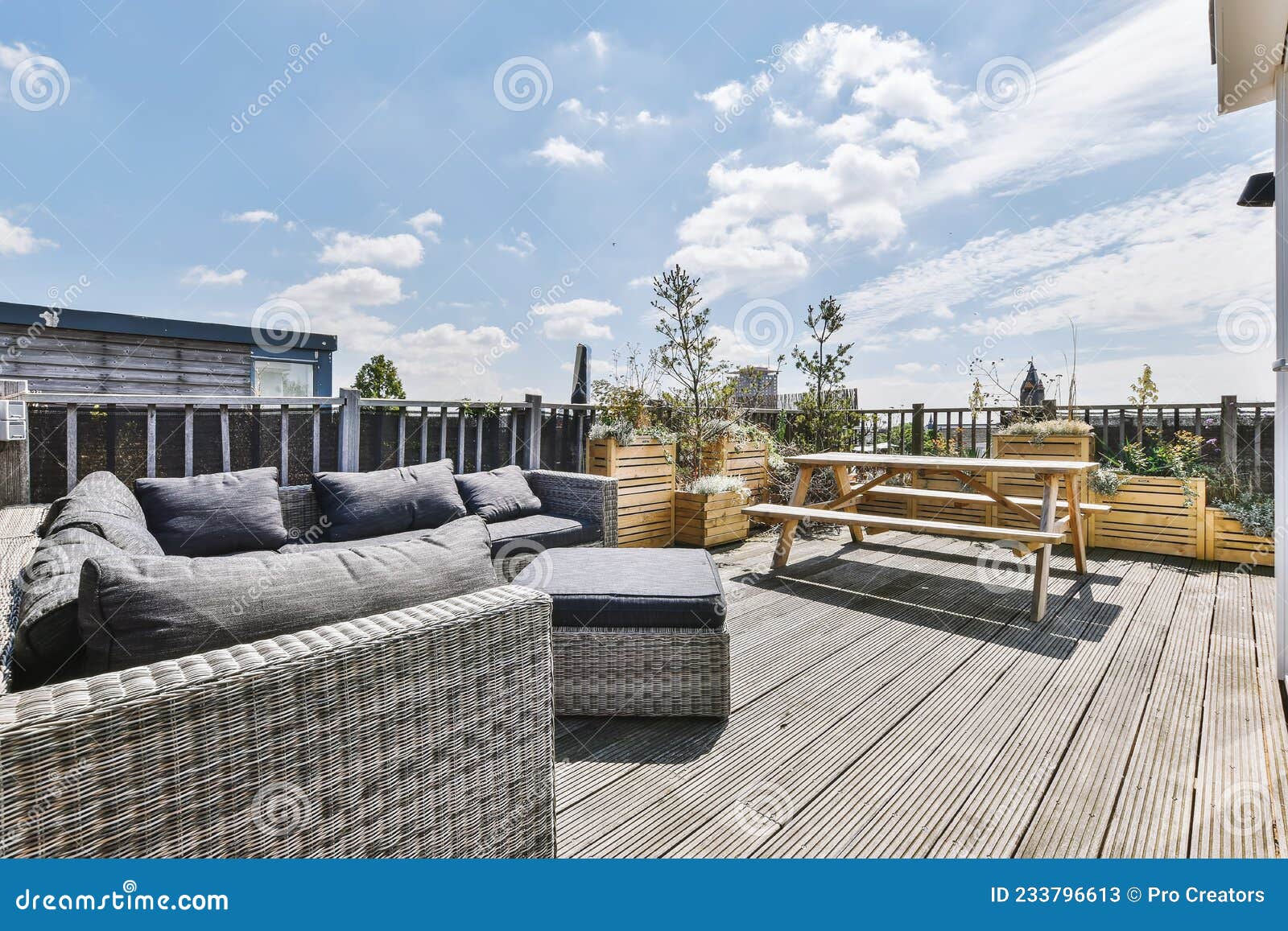 Beautiful veranda design stock image. Image of stylish - 233796613