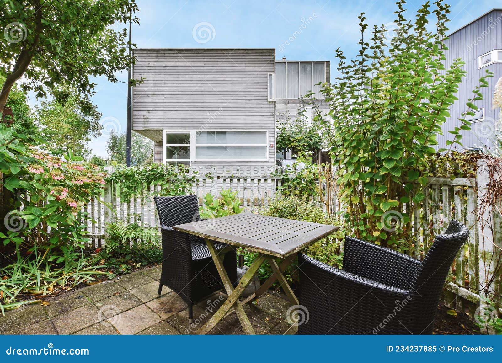 Beautiful veranda design stock image. Image of elegance - 234237885