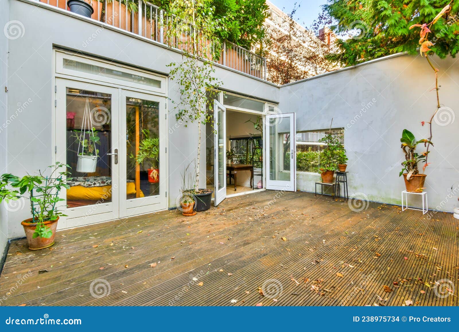 Beautiful veranda design stock photo. Image of spacious - 238975734