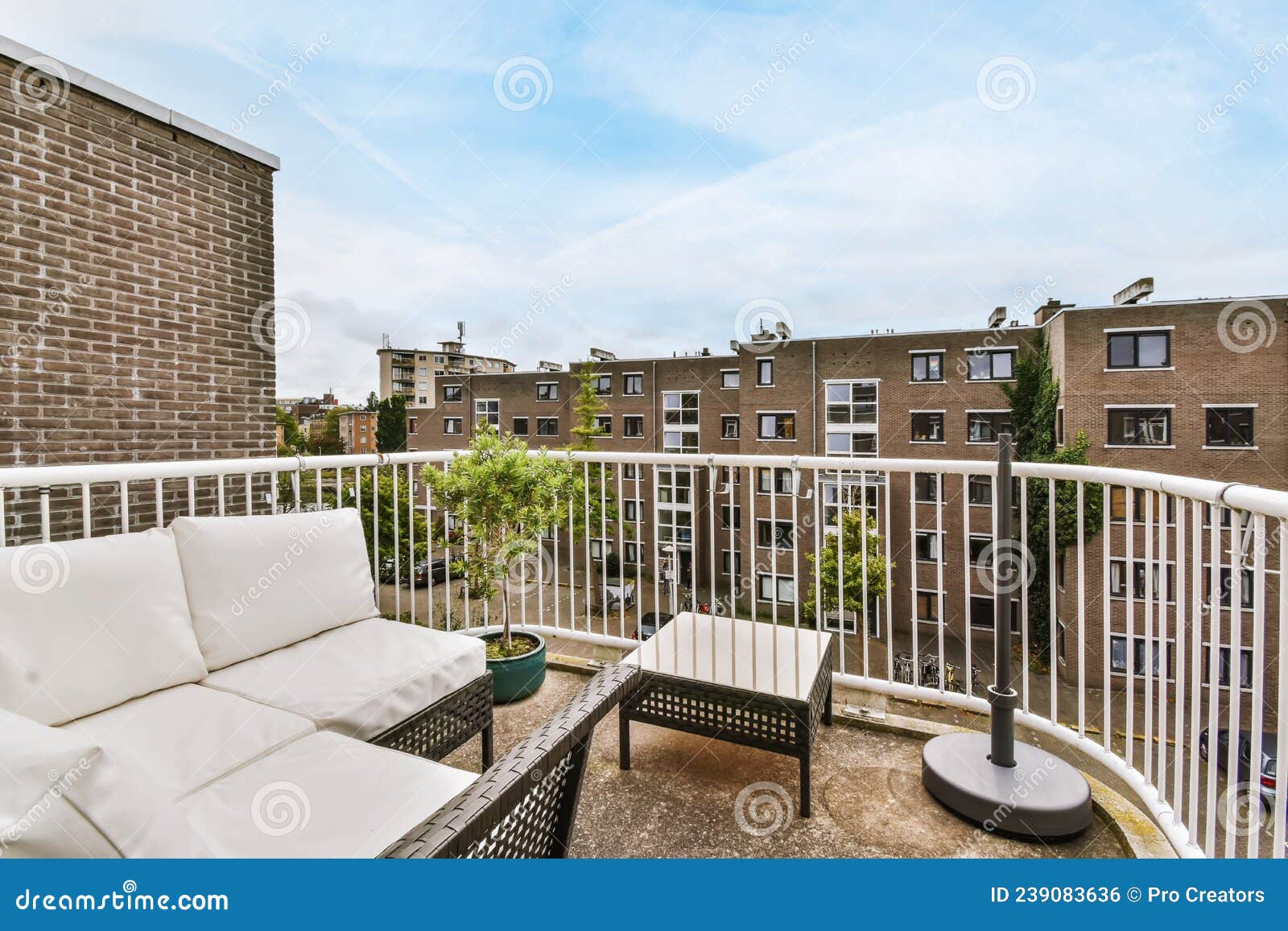 Beautiful veranda design stock photo. Image of luxurious - 239083636