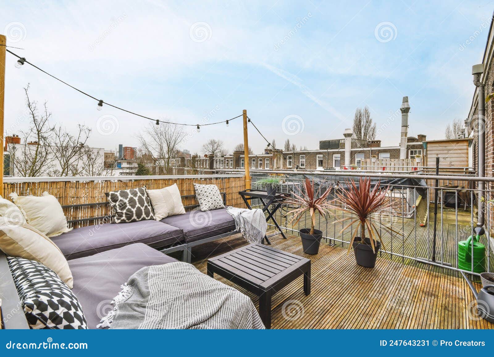 Beautiful veranda design stock image. Image of real - 247643231