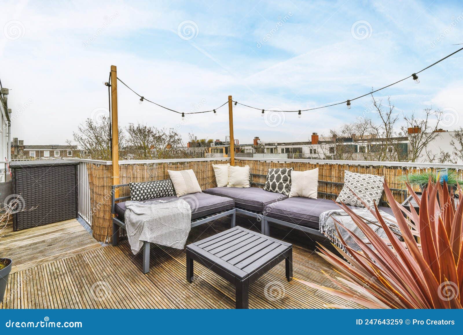 Beautiful veranda design stock image. Image of spacious - 247643259