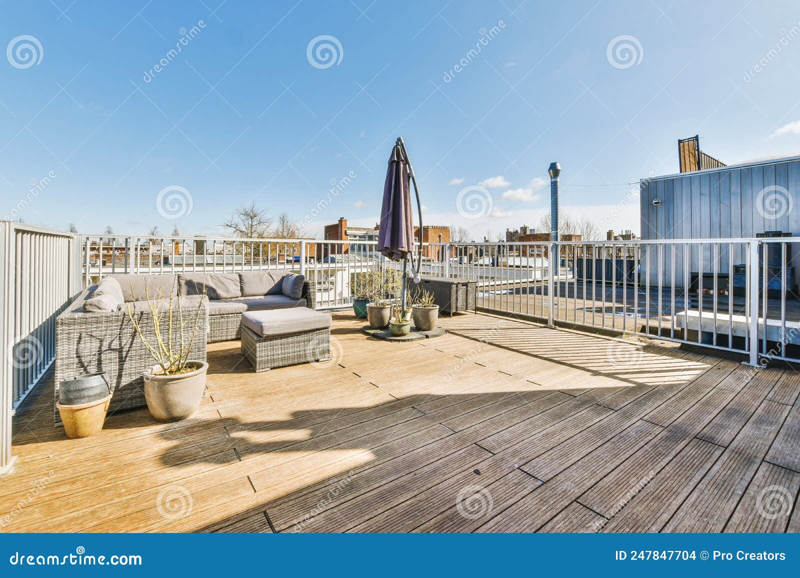 Beautiful veranda design stock photo. Image of house - 247847704