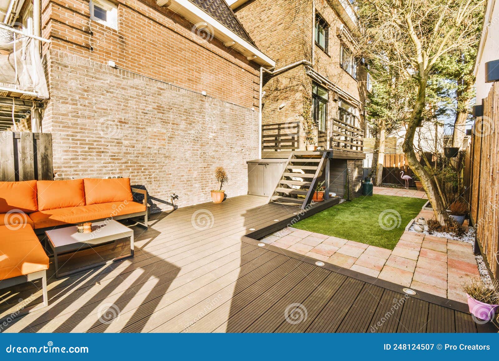 Beautiful veranda design stock image. Image of elegant - 248124507