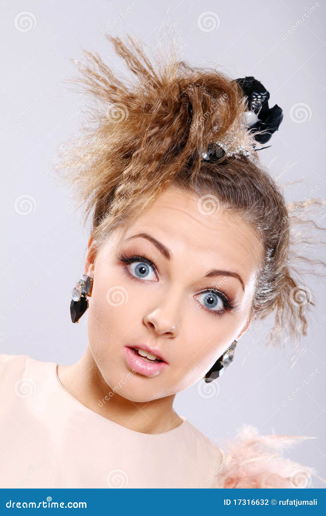 Beautiful And Very Cute Lady Stock Photography - Image: 17316632