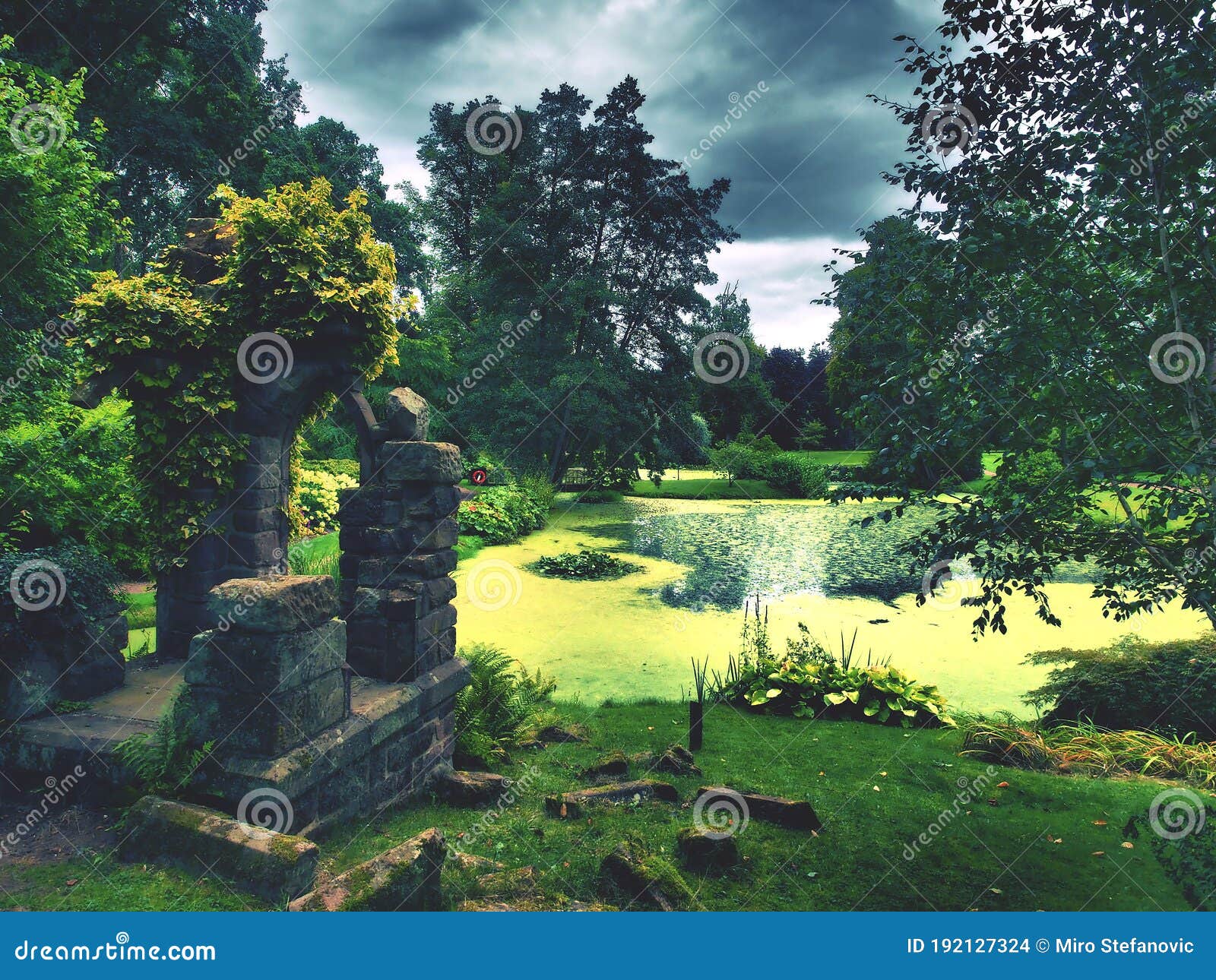 Beautiful and Very Interesting Romantic Park Full of Many Attractions ...