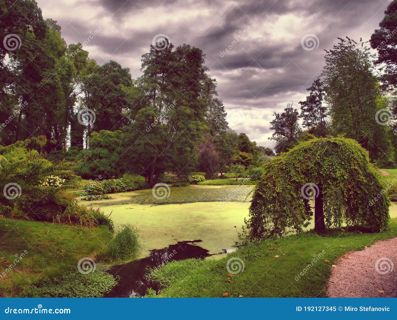 Beautiful and Very Interesting Romantic Park Full of Many Attractions ...