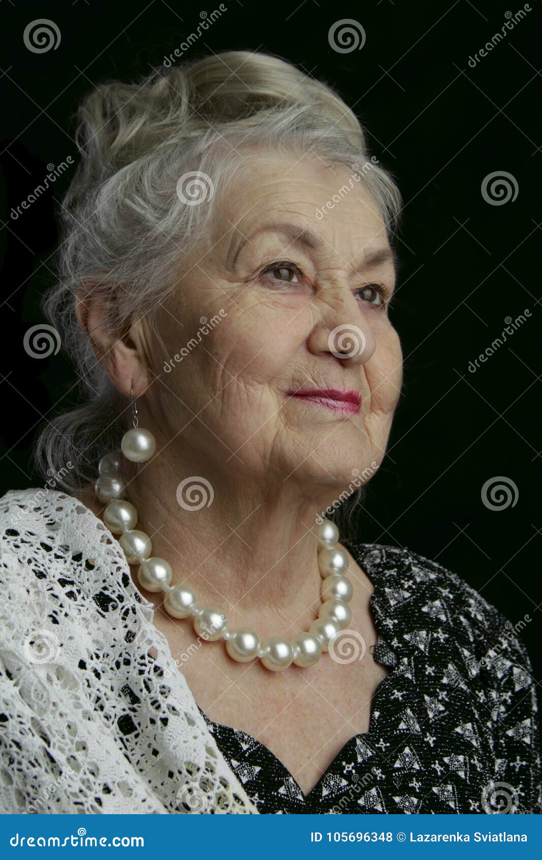 Beautiful very old woman stock photo. Image of lady - 105696348
