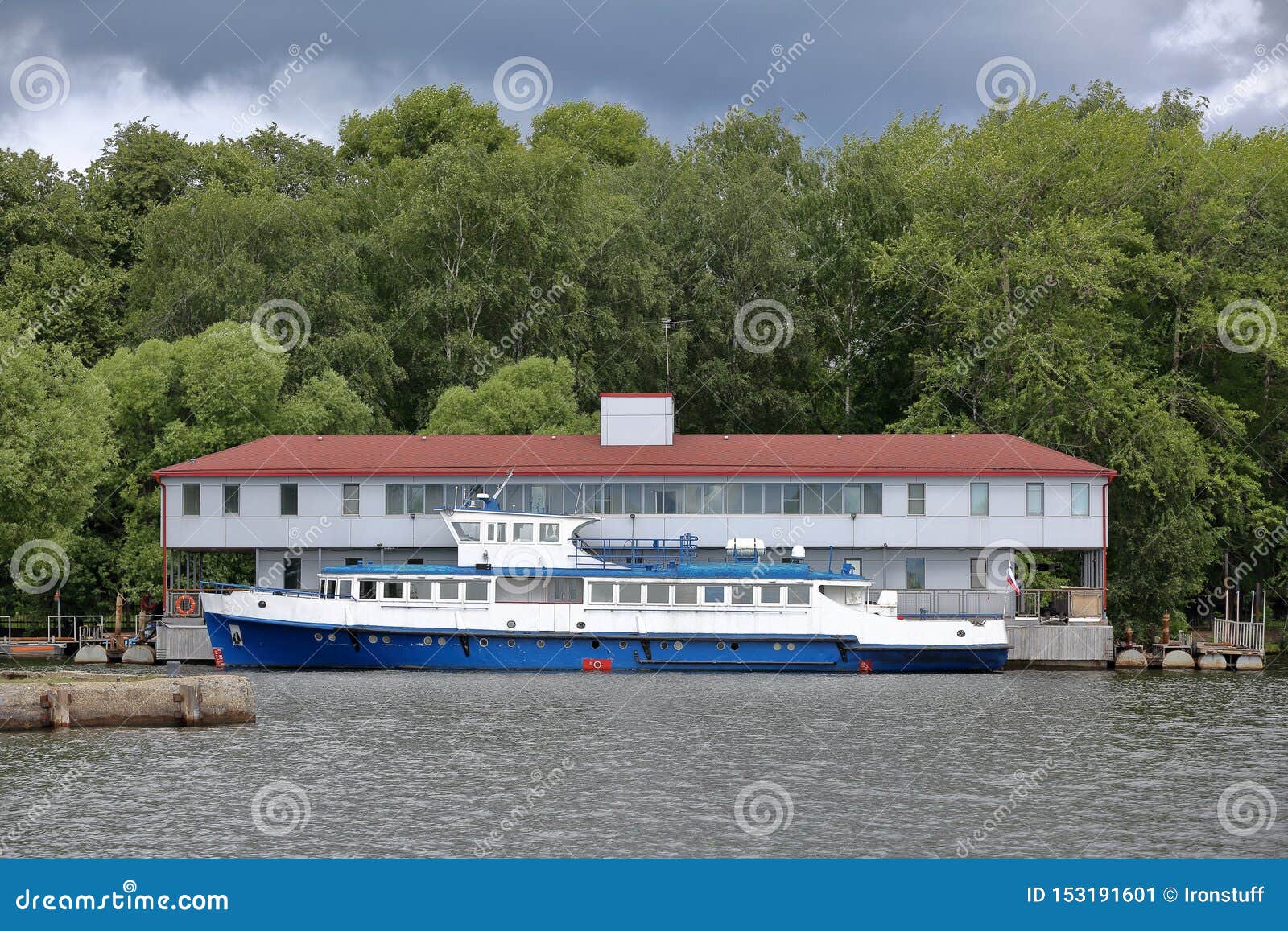 Beautiful Vessel on a Flat Water Surface Stock Image - Image of ...
