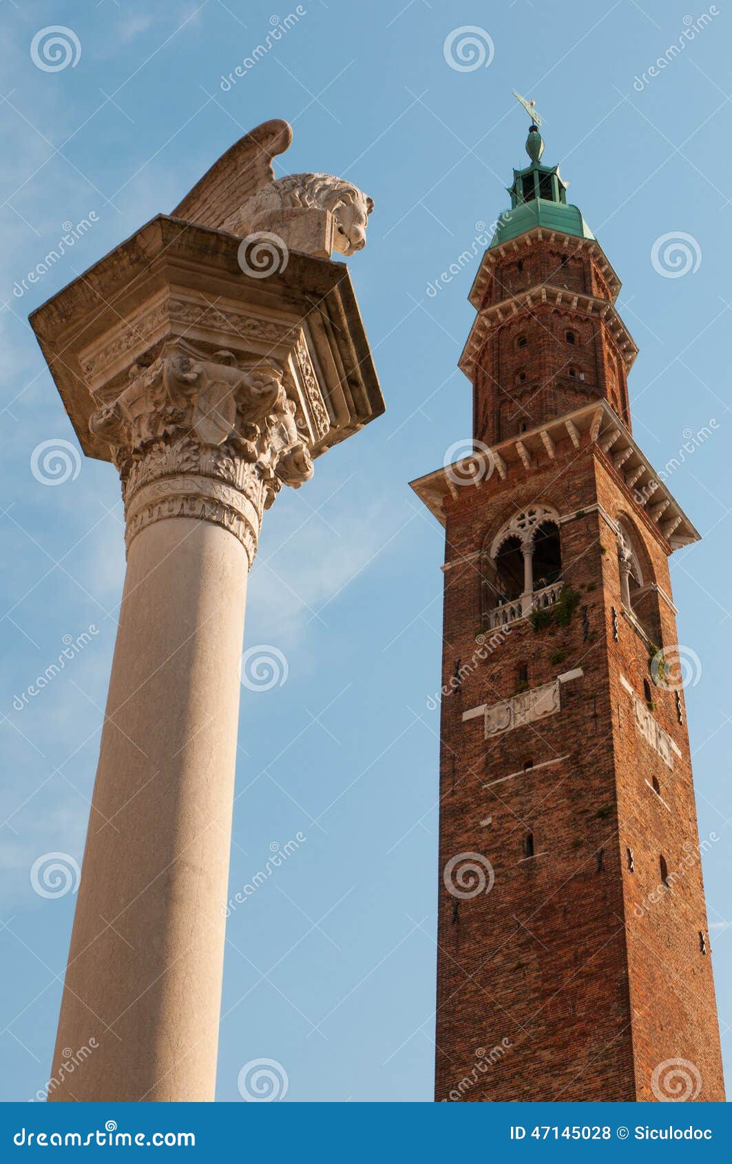 Beautiful Vicenza stock photo. Image of veneto, mark - 47145028