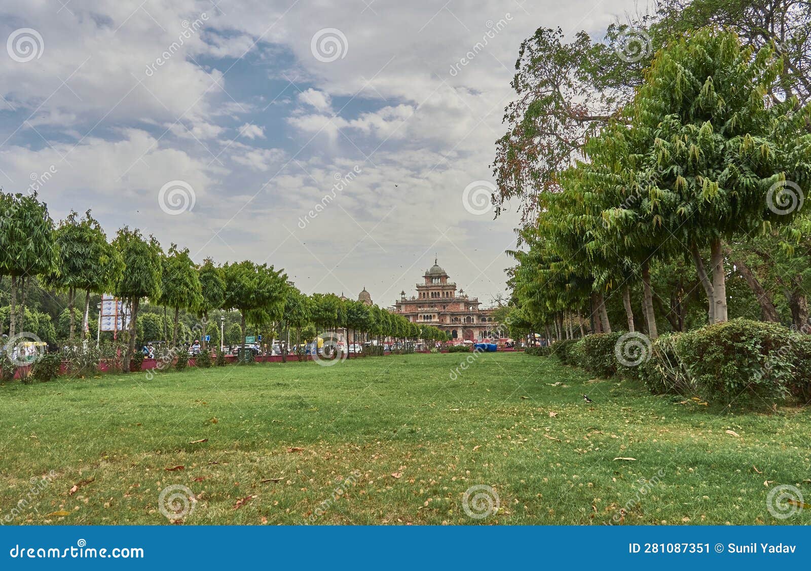 A Beautiful View of Albert Hall Museum with Greenery Editorial Photo ...