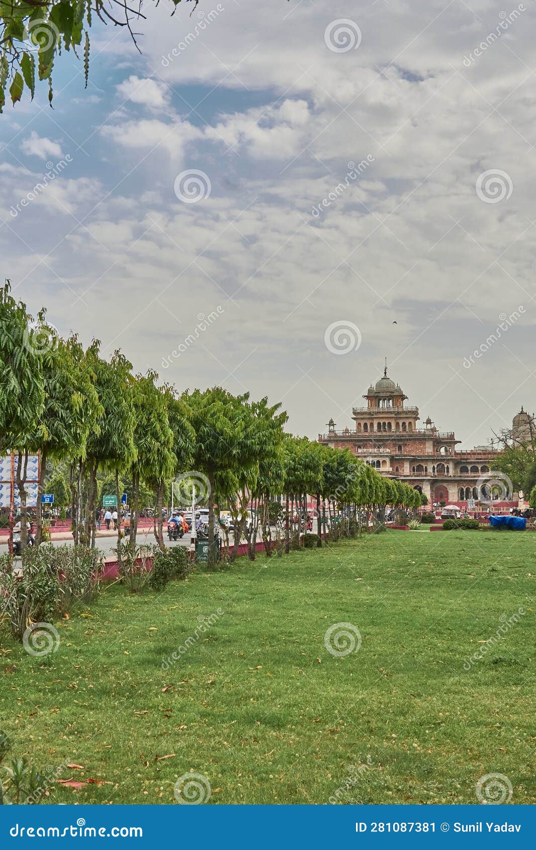 A Beautiful View of Albert Hall Museum with Greenery Editorial Photo ...