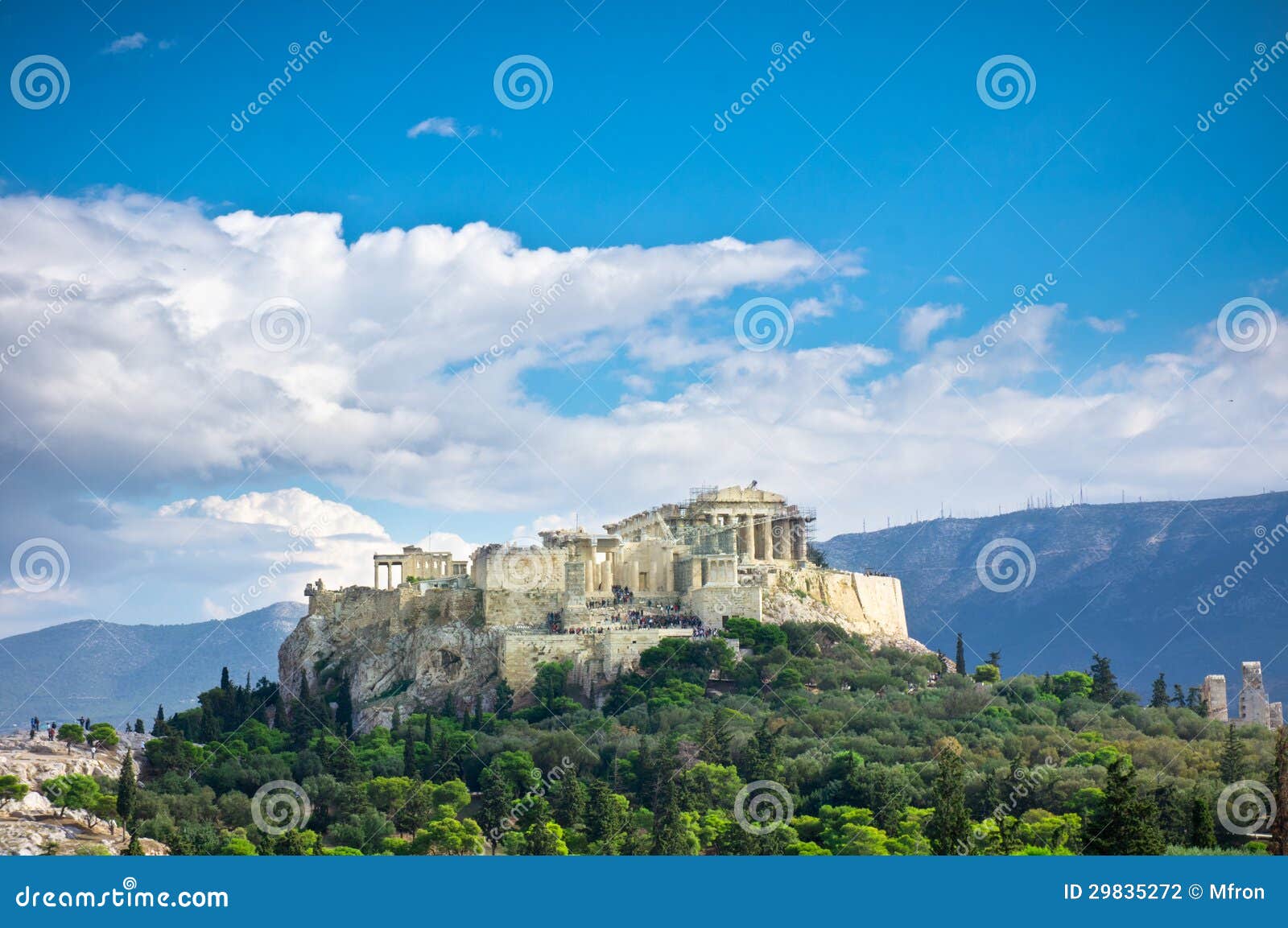 Acropolis, Athens, Greece stock photo. Image of landscape - 29835272