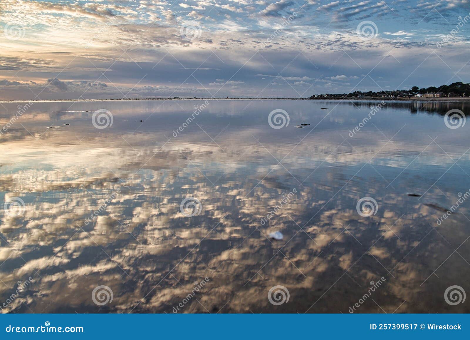 Beautiful View of Appley Beach in the Isle of Wight, England Stock ...