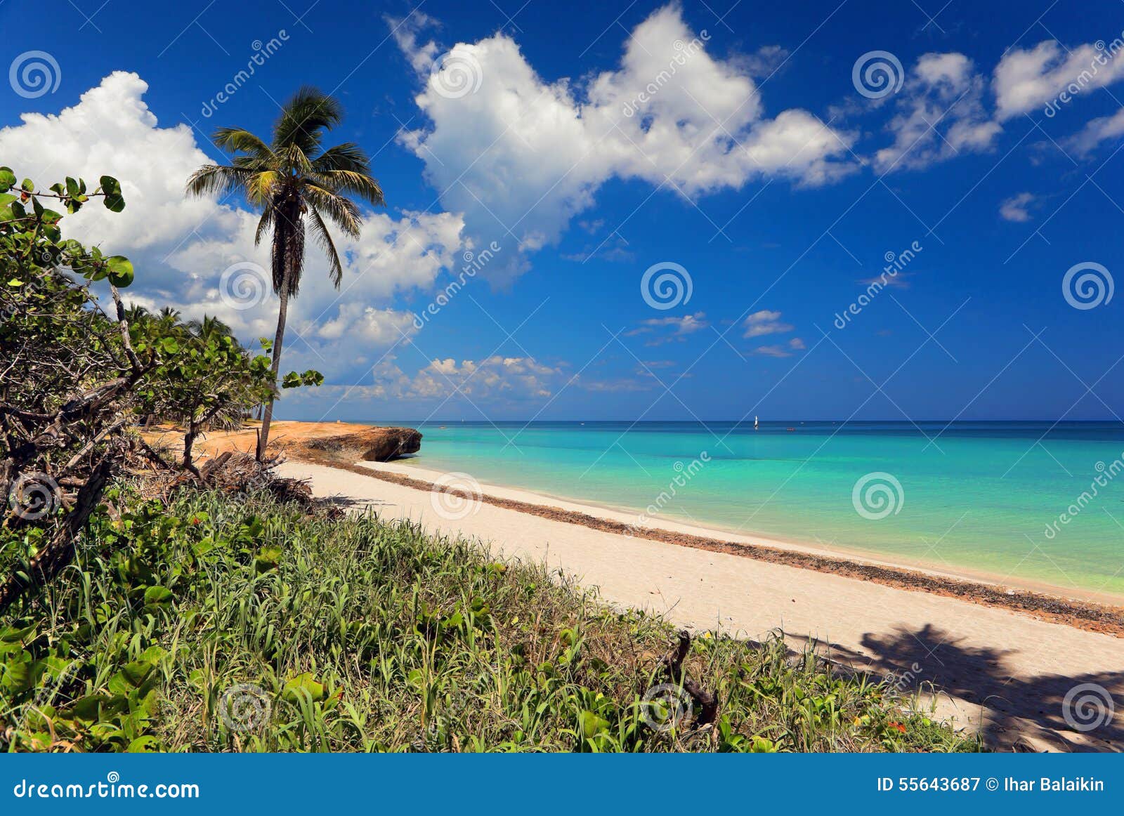 Beautiful View of the Atlantic Ocean Stock Image - Image of horizon ...