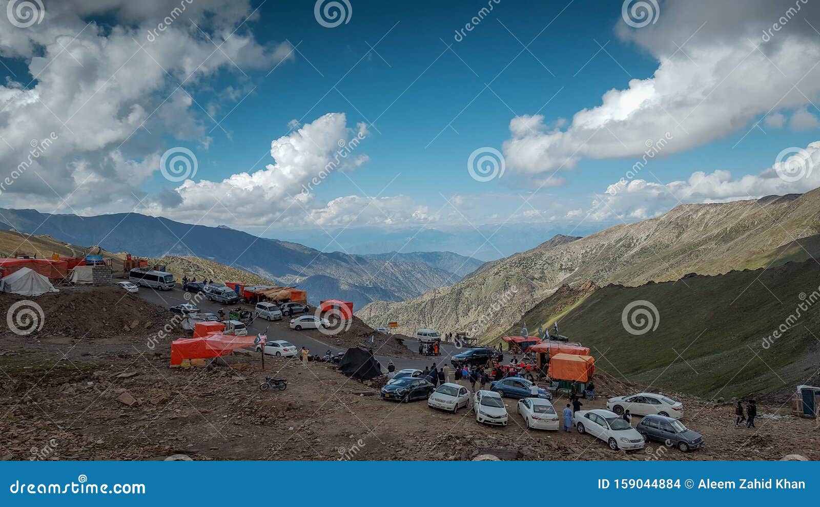 Beautiful View at Babusar Top, Kaghan, Kpk, Pakistan Editorial Stock ...