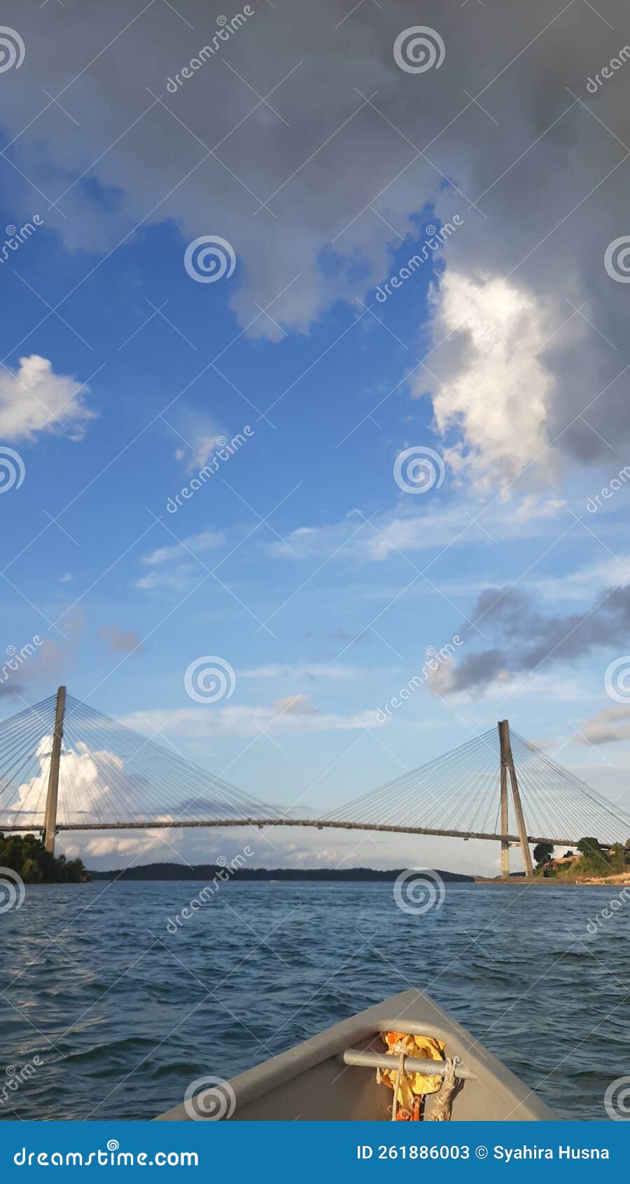 Barelang Bridge View, the Iconic of Batam Stock Image - Image of ...
