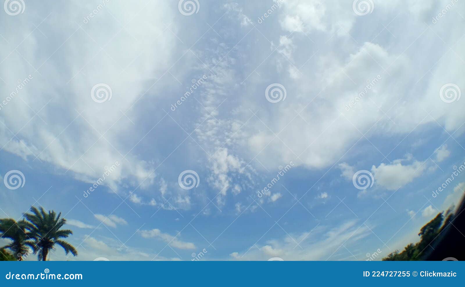 Beautiful View of Blue Sky with Clouds : Stock Image Stock Image ...