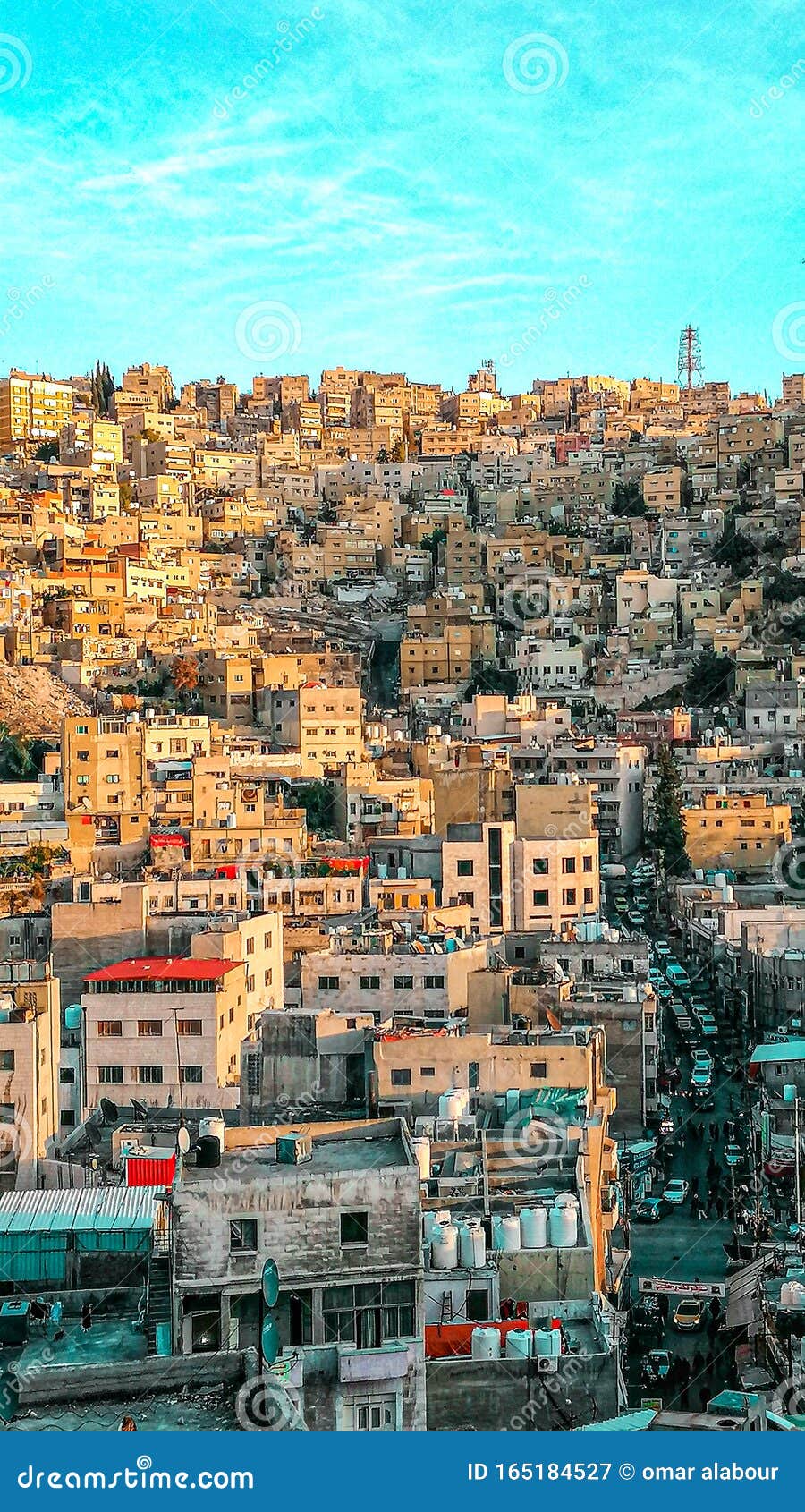 Beautiful View of Buildings in Amman Jordan Editorial Photography ...