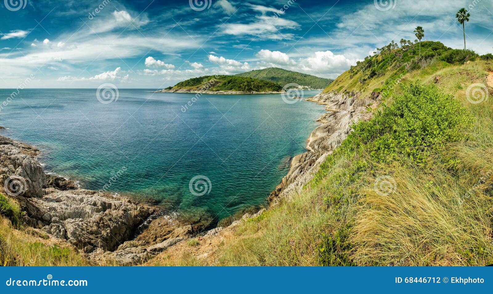 Beautiful View of the Cape with Ocean Stock Photo - Image of blue ...