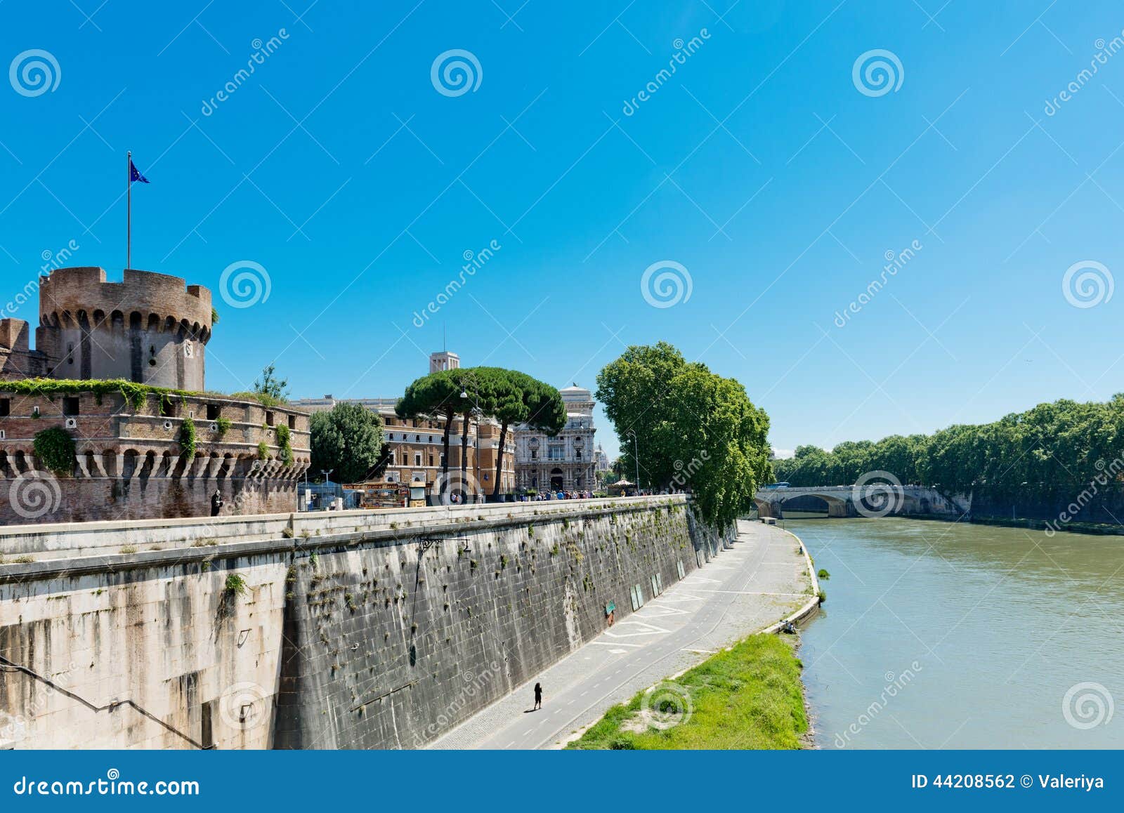 Beautiful View with Castle St. Angelo Editorial Photography - Image of ...