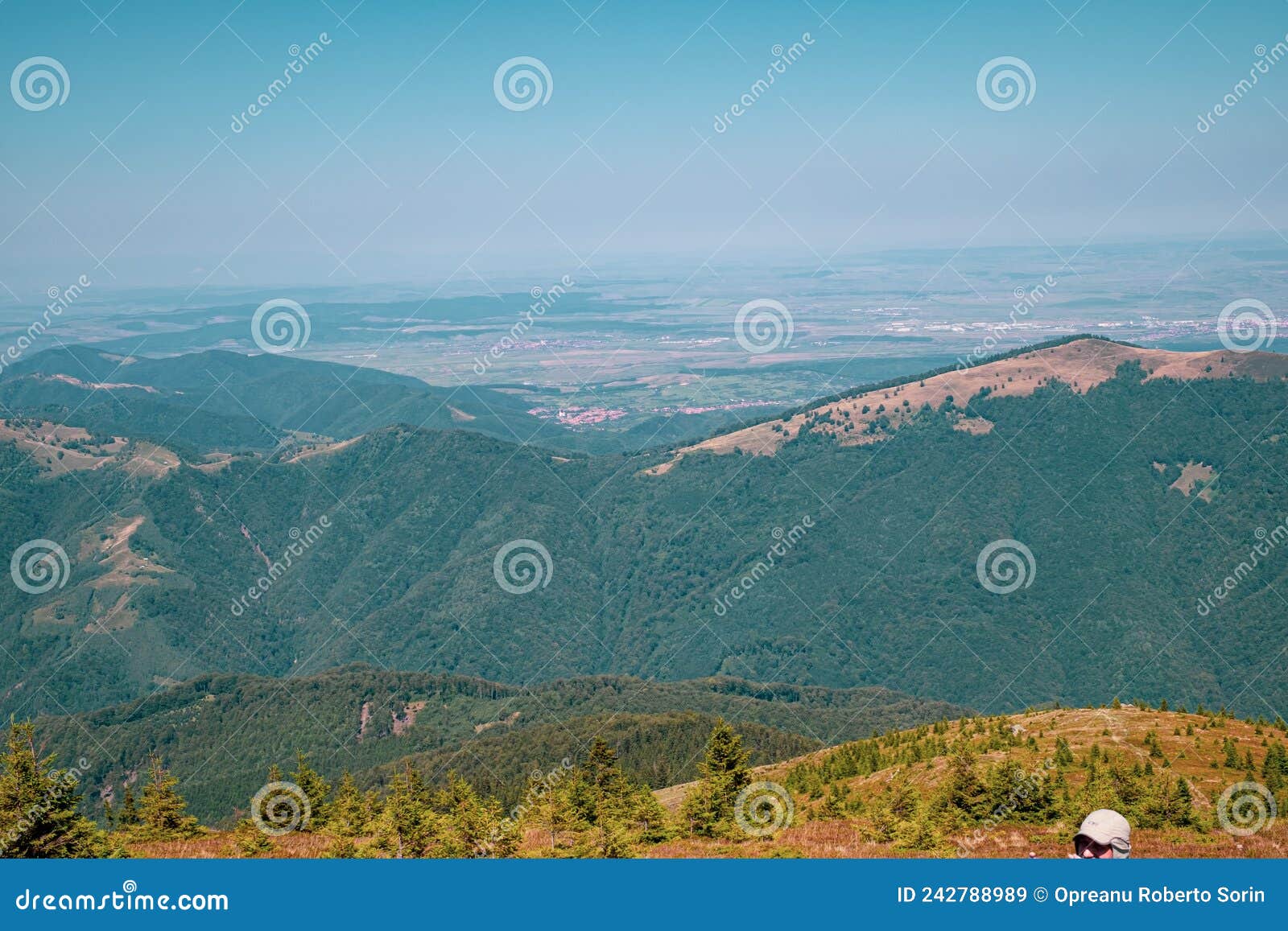 Beautiful View from Cindrel Mountains Stock Image - Image of mountain ...