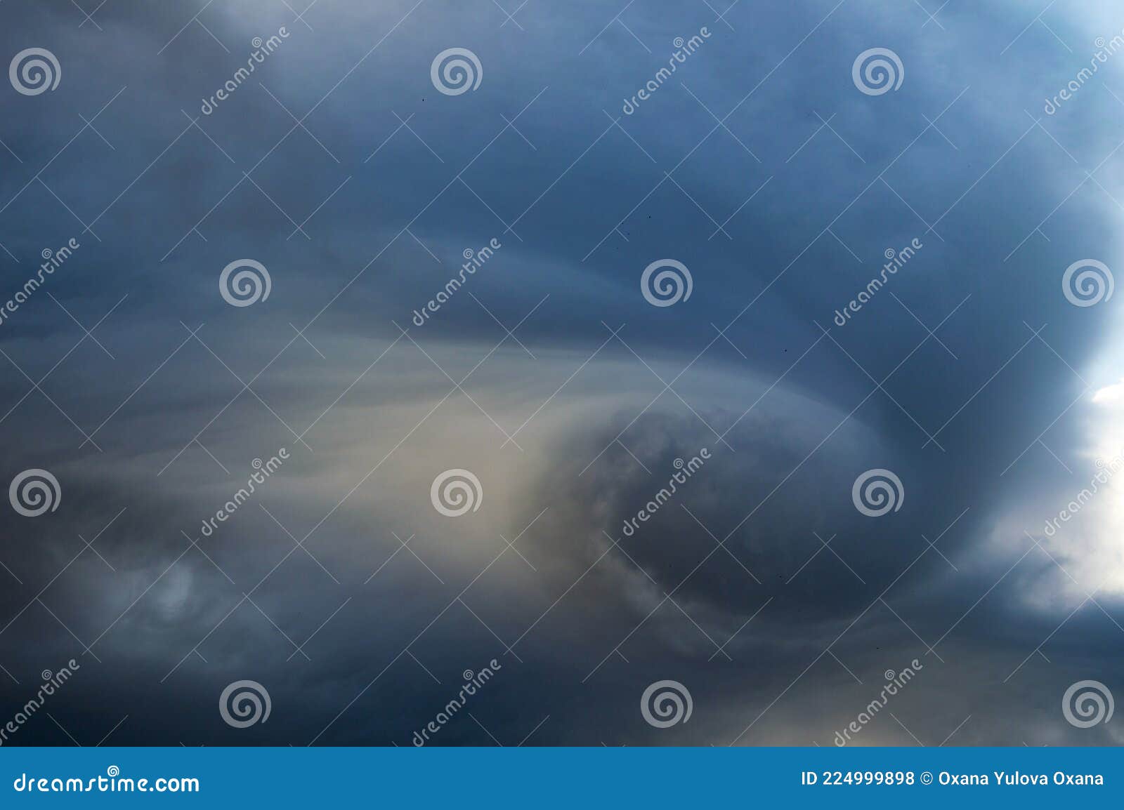 Beautiful View of the Cyclone with a Spiral Stock Photo - Image of view ...