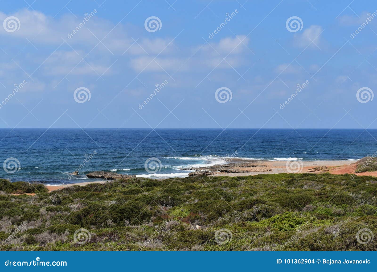 Deep Blue Sea stock photo. Image of beautiful, serenity - 101362904