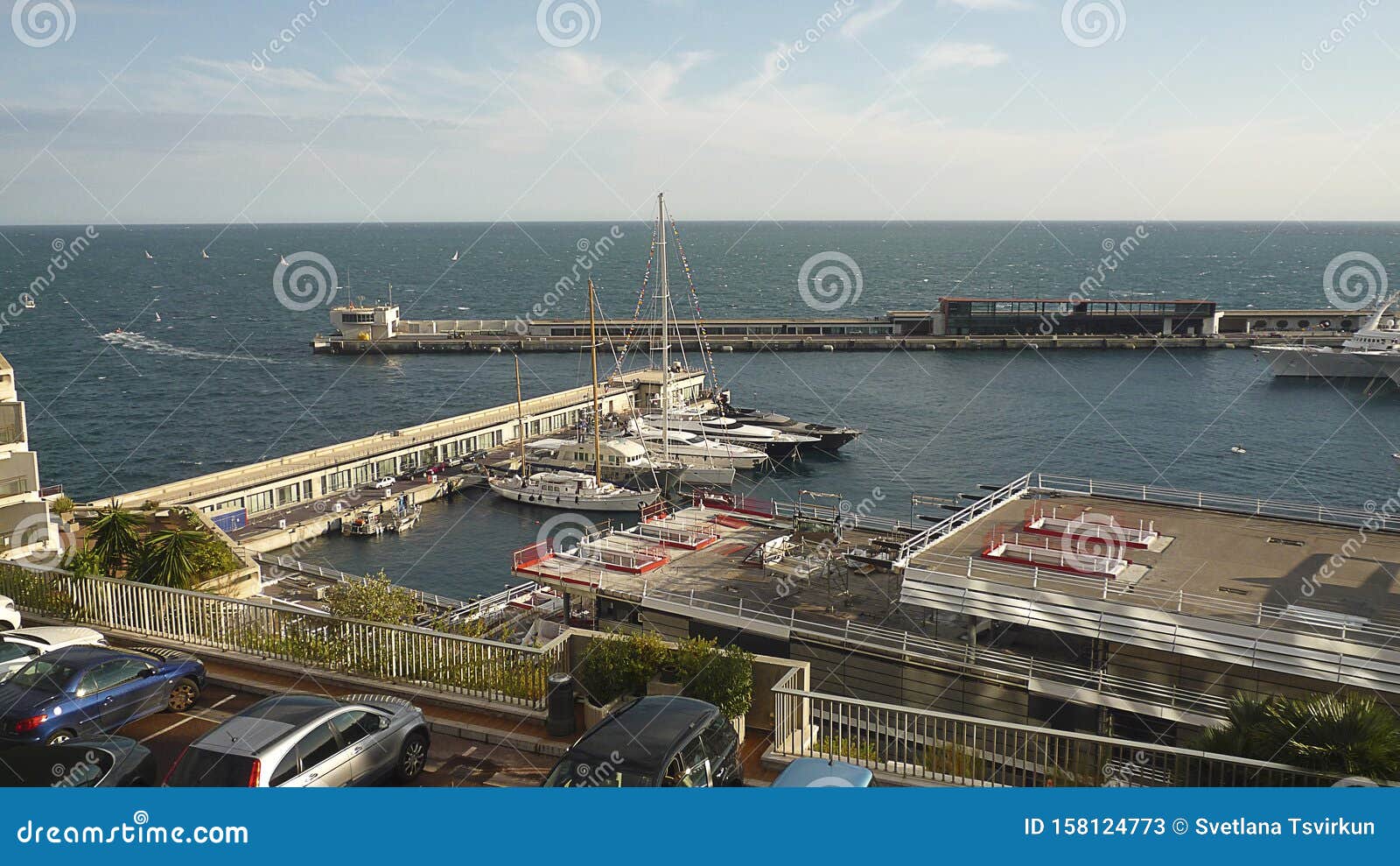 Beautiful View of the Dock with Yachts in Monaco Stock Image - Image of ...