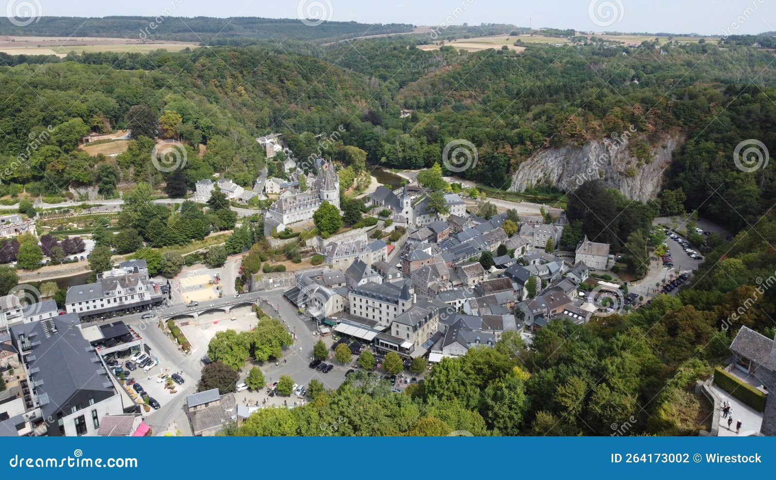 Beautiful View of Durbuy City Stock Photo - Image of nature, travel ...