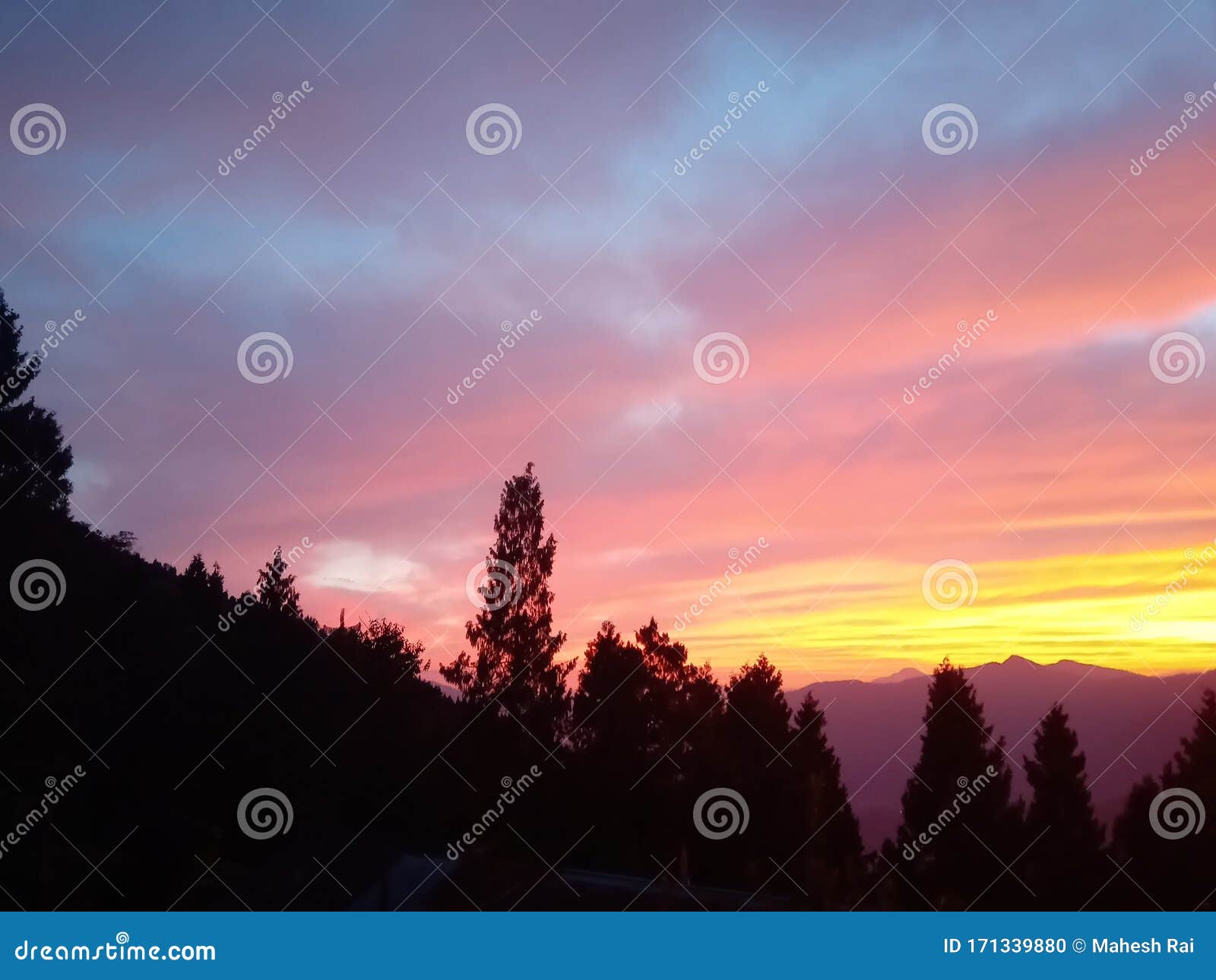 Beautiful View of Evening Time Stock Photo - Image of dark, eyes: 171339880