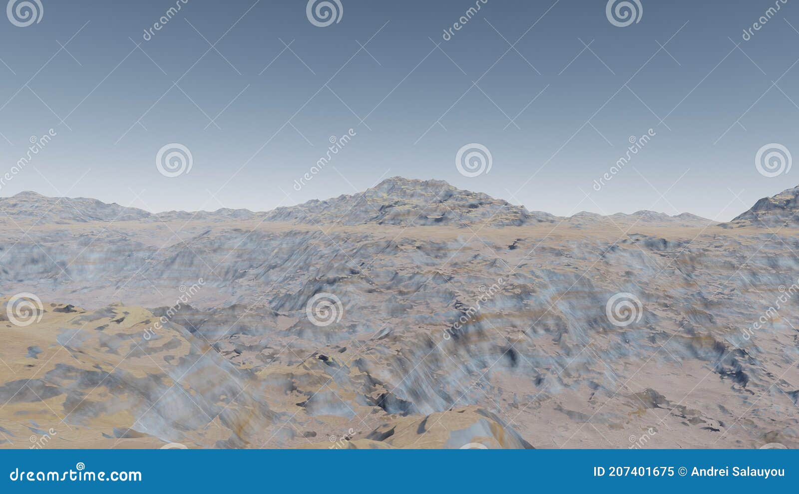 Beautiful View from an Exoplanet, a View from an Alien Planet, a ...