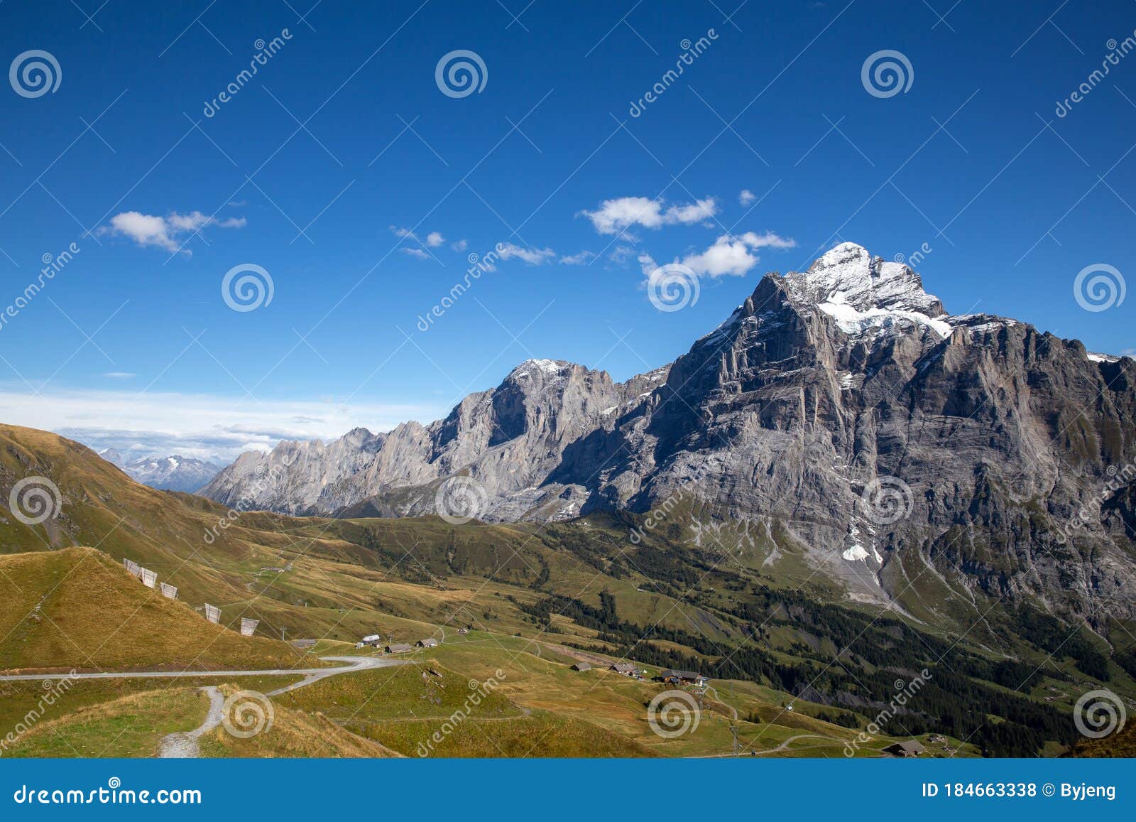 Beautiful View of Grindelwald First, Switzerland Editorial Stock Photo ...