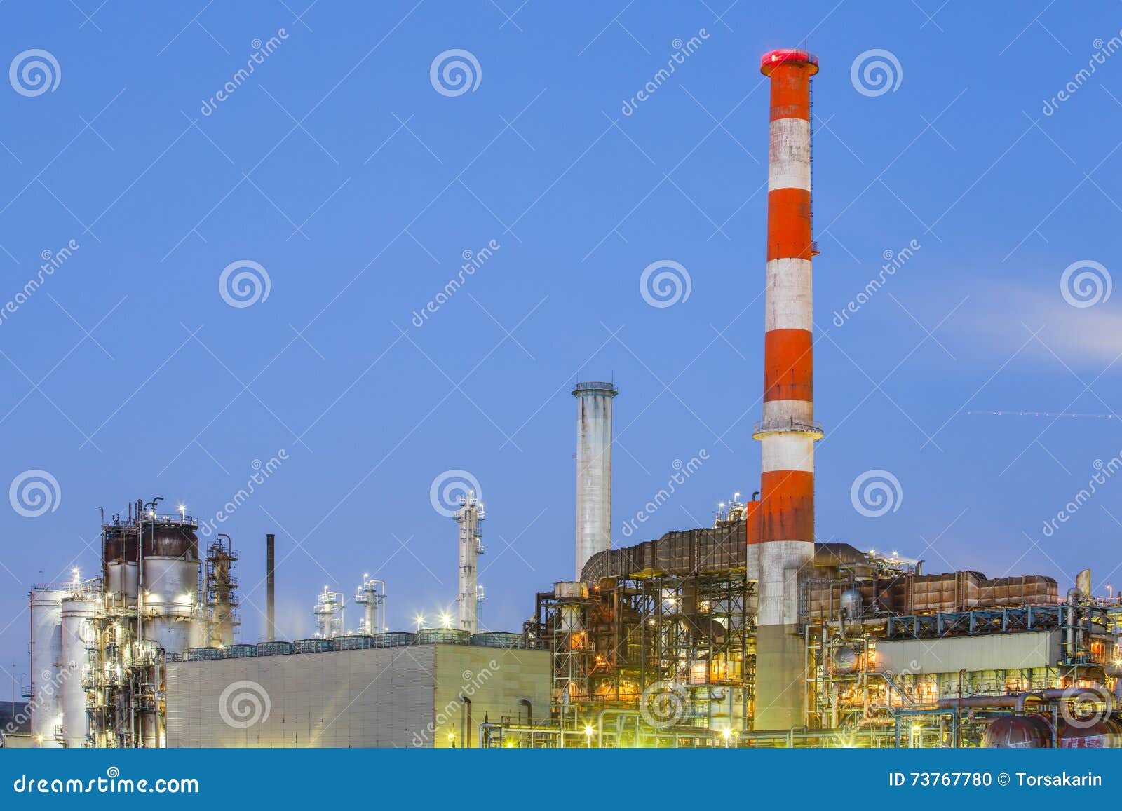 Beautiful View of Heavy Industry Area Stock Photo - Image of industry ...