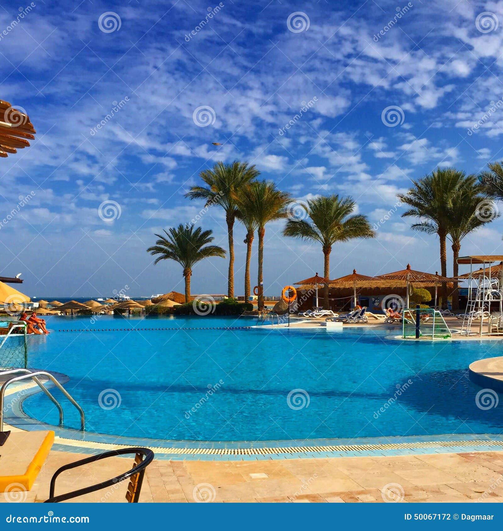 Beautiful view in Hurghada stock photo. Image of swimmingpool - 50067172