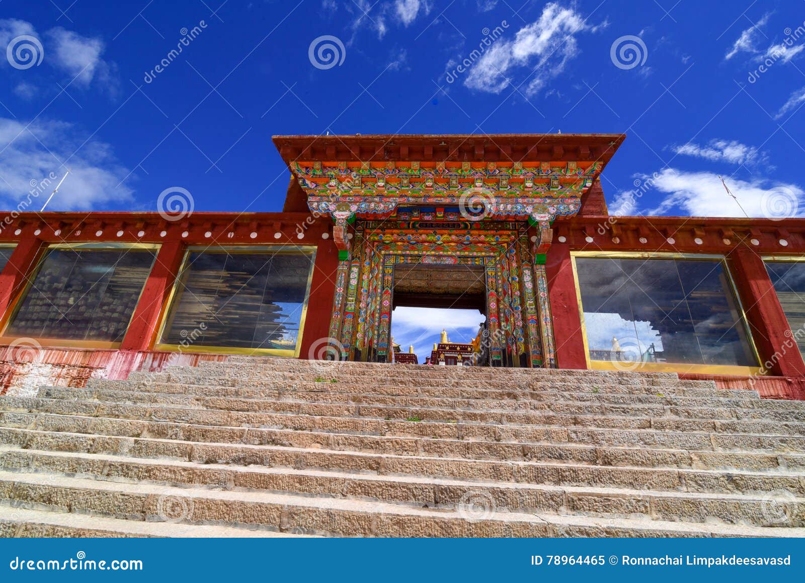 Beautiful View of the Lama Temple Editorial Image - Image of buddhist ...