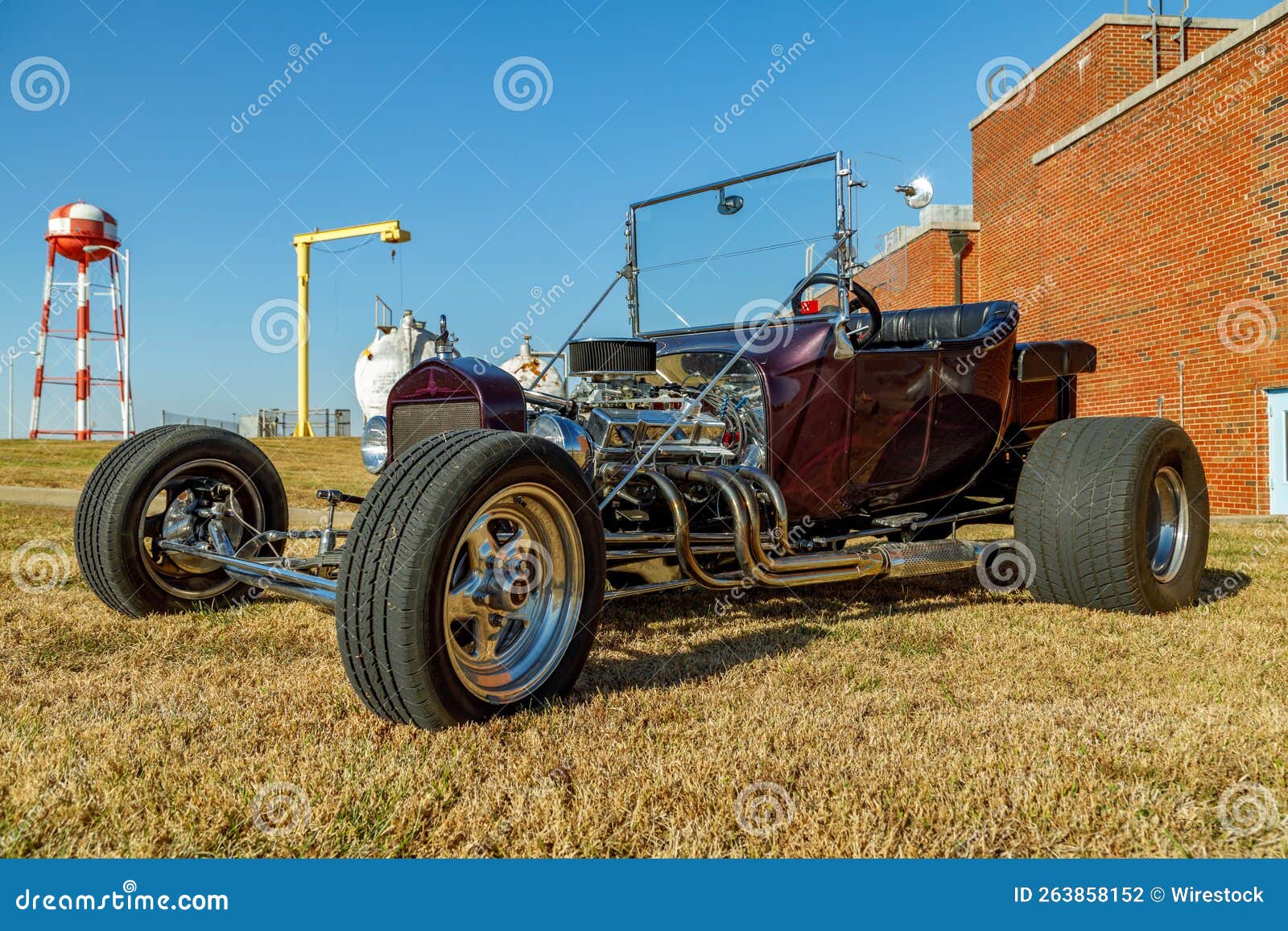 Beautiful View of Left Front of Ford Model T Editorial Photography ...