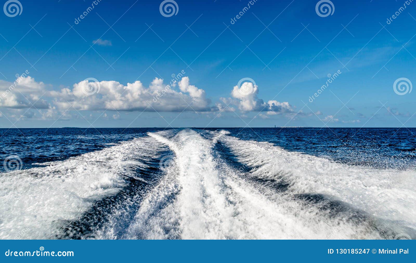Speedboat in maldives stock image. Image of resort, tail - 130185247